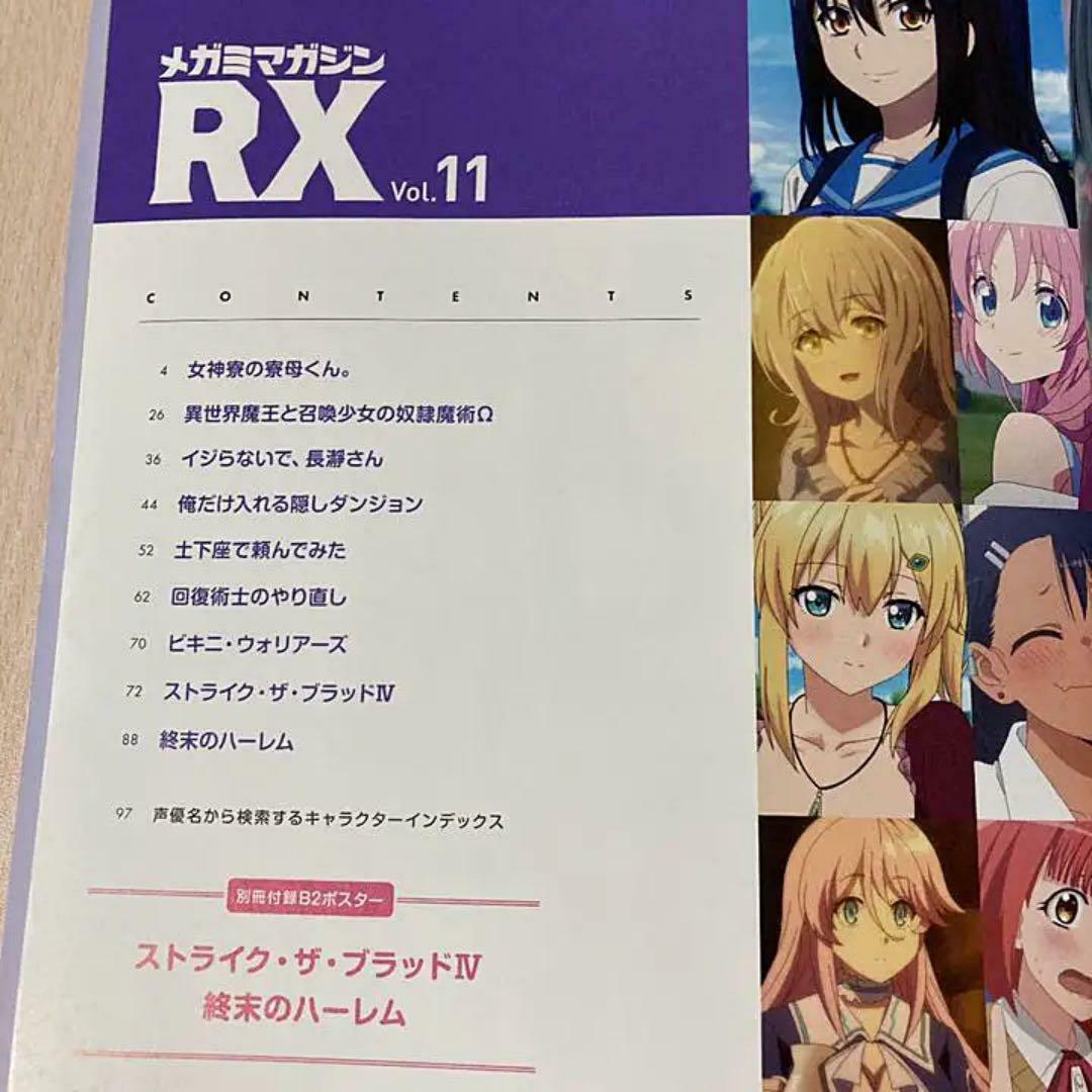 Megami Magazine RX Jan 2022 Moe Girl Anime and similar items