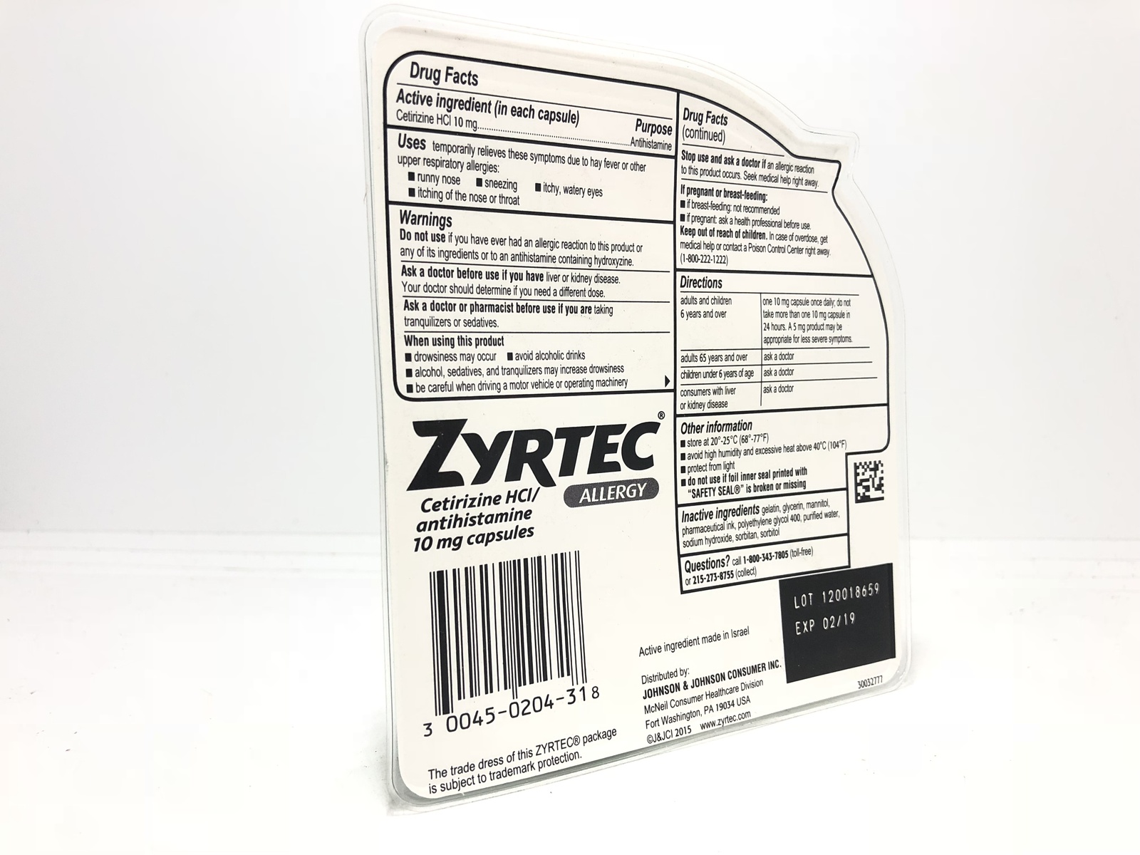 Zyrtec Allergy Liquid Gels 12 Gel Tablets Exp 22019 Allergy Sinus And Asthma
