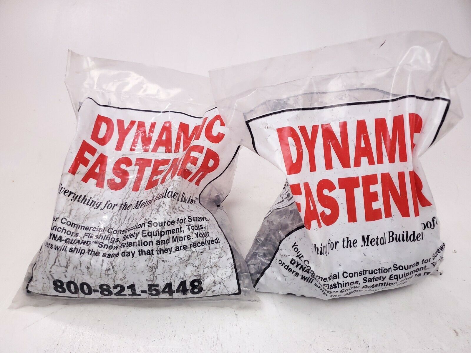 2 Bags of 500 (1000 total) Dynamic Fastener Selfdrill Roof screw 1/4" x ...