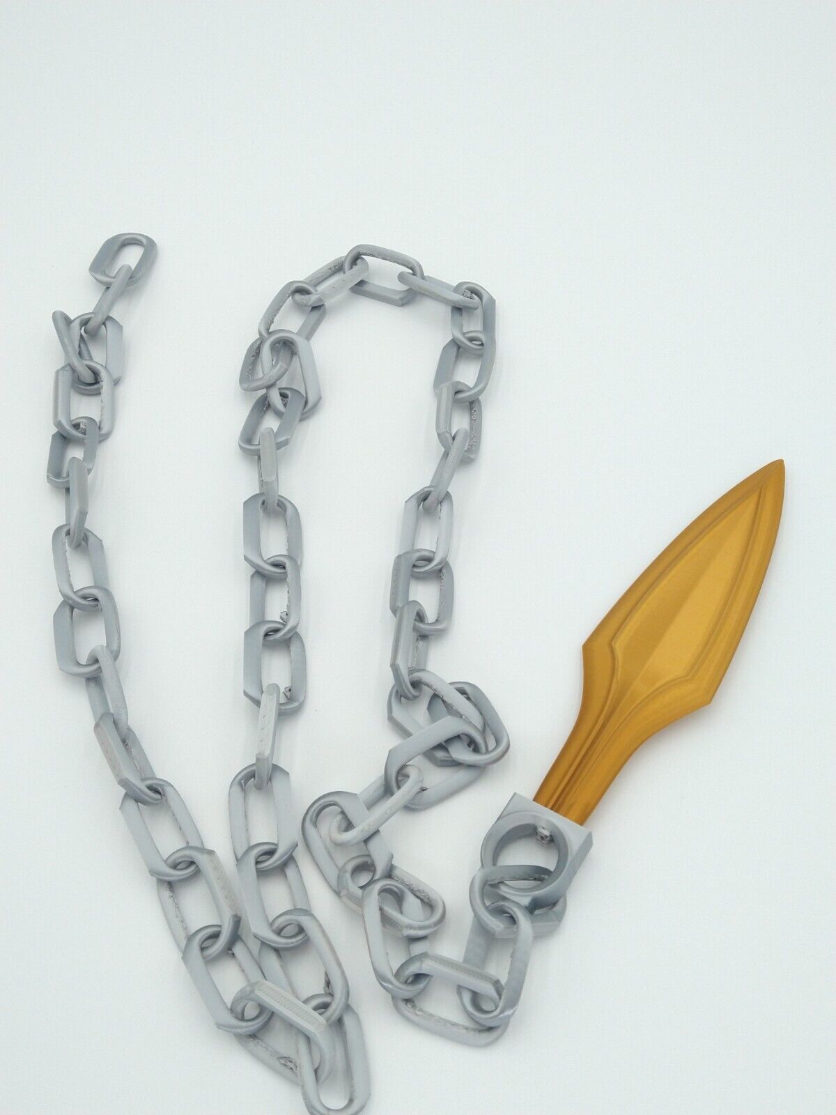 Mortal Kombat Scorpion Kunai With Chains 60" Silver & Gold 3D PRINTED ...