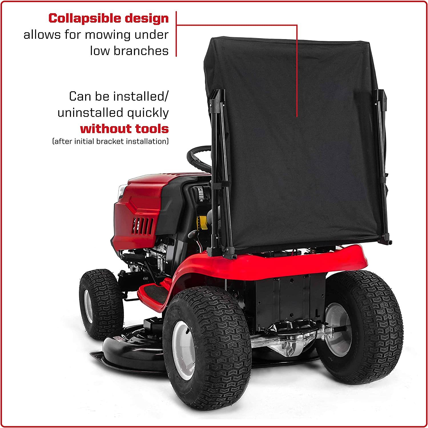 Craftsman Collapsible Riding Lawn Mower Sun Shade Attachment with ...