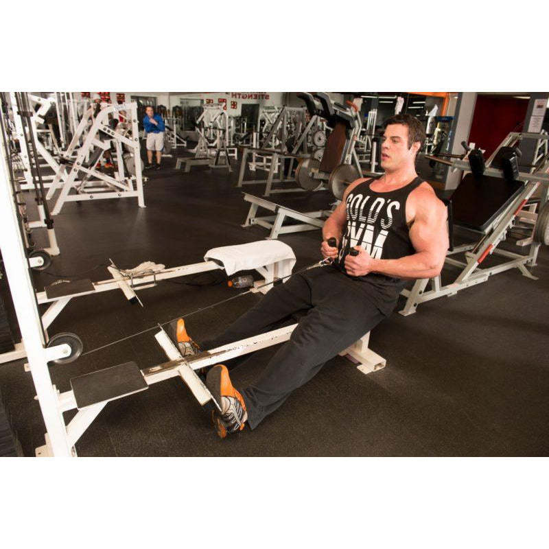 Cable Machine,T-Barbell Row, & Pull Ups Multi-Row 'WIDE' Handles ...