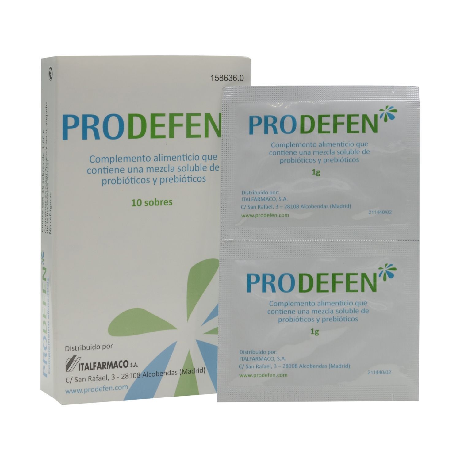 Prodefen Restore Repair Intestinal Flora 10 Sachets - Probiotic ...