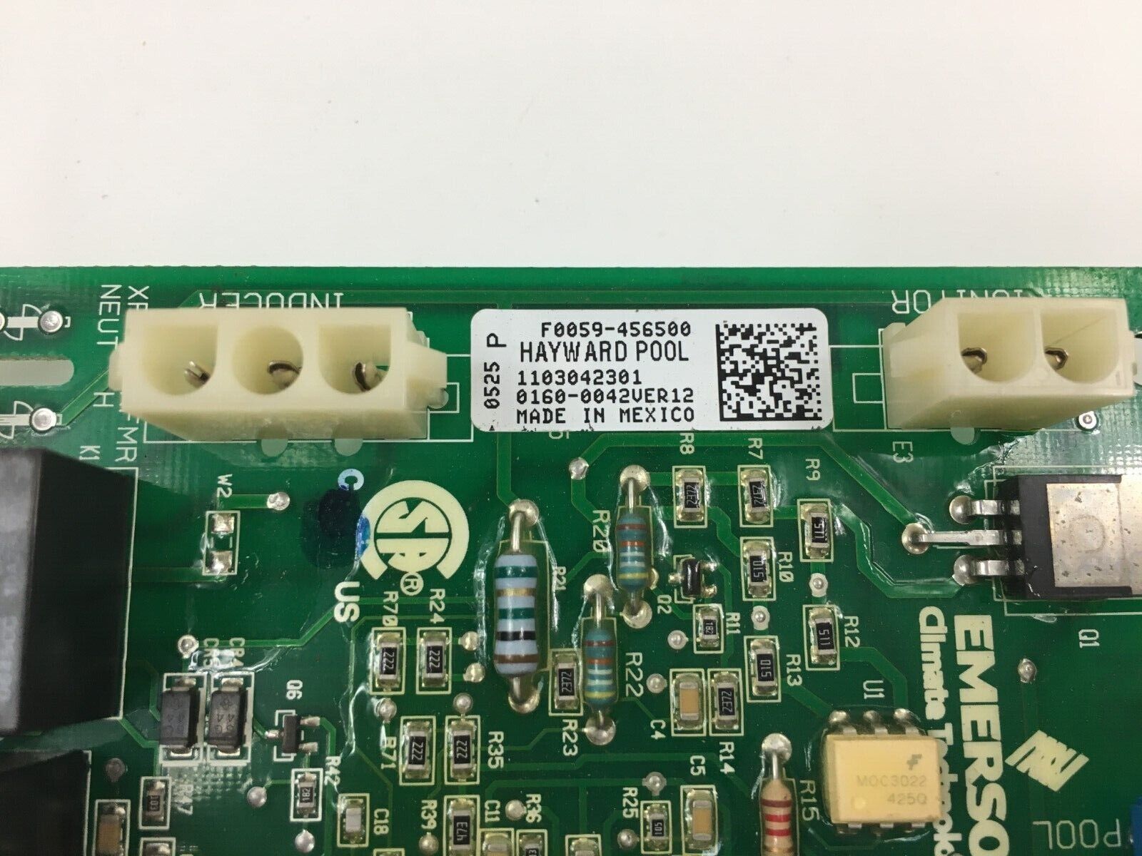 HAYWARD F0059-456500 Pool Heater Control Board 1103342301 0160-0042 ...