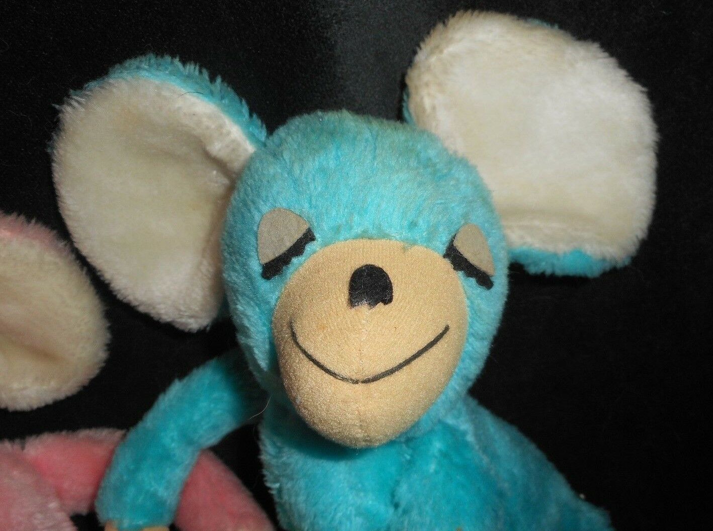Vintage Pink and Blue Mice Plush Stuffed Animal Toys & Games Stuffed ...