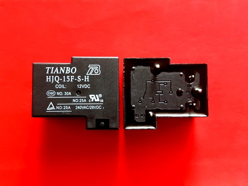 HJQ-15F-S-H, 12VDC Relay, TIANBO Brand New!! - Other