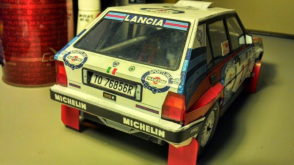 Papercraft - Lancia Delta HF Integrale - Scale1:24 - Other Crafts