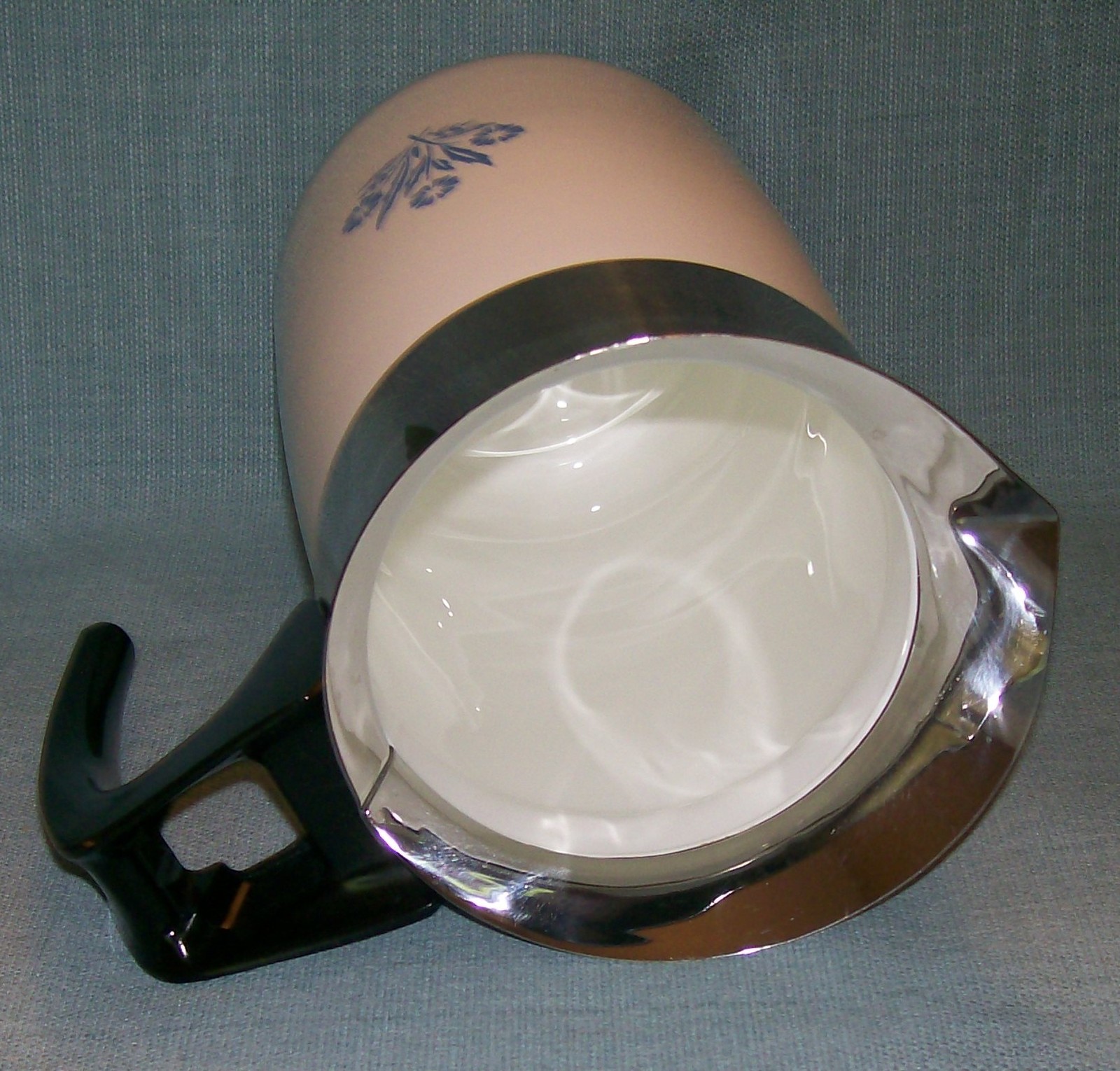 Vtg Corning Ware Blue Cornflower Electric Coffee Pot/Percolator 10 cup ...