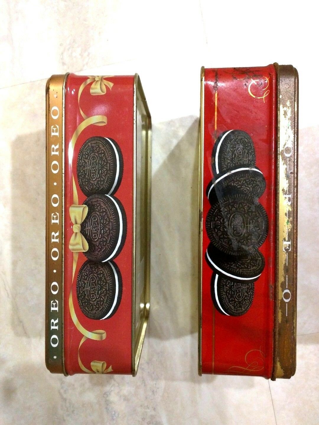 Collectible Set Of 3 Oreo Cookie Tin Boxes Unlock the Magic 1991 /1994 ...