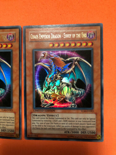 Chaos Emperor Dragon - Envoy of the End TLM-ENSE2 Ultra Rare Limited Ed ...
