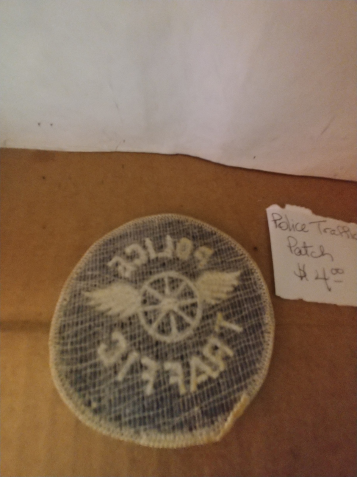 Police Traffic Patch - Other Police Collectibles