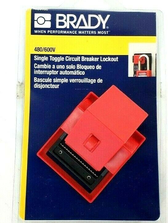 NEW BRADY 104106 CIRCUIT BREAKER LOCKOUT CLAMP-ON 480/600V - Everything ...