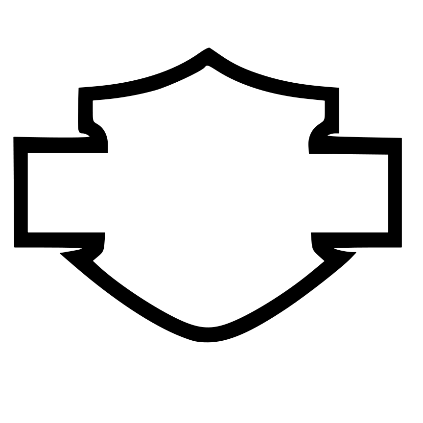 Harley Davidson Vinyl Decal Sticker HD Motorcycle Biker Moto Club Bar ...