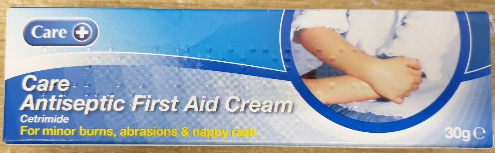 Antiseptic First Aid Cream For Minor Burns, Abrasions & Nappy Rash 30g ...