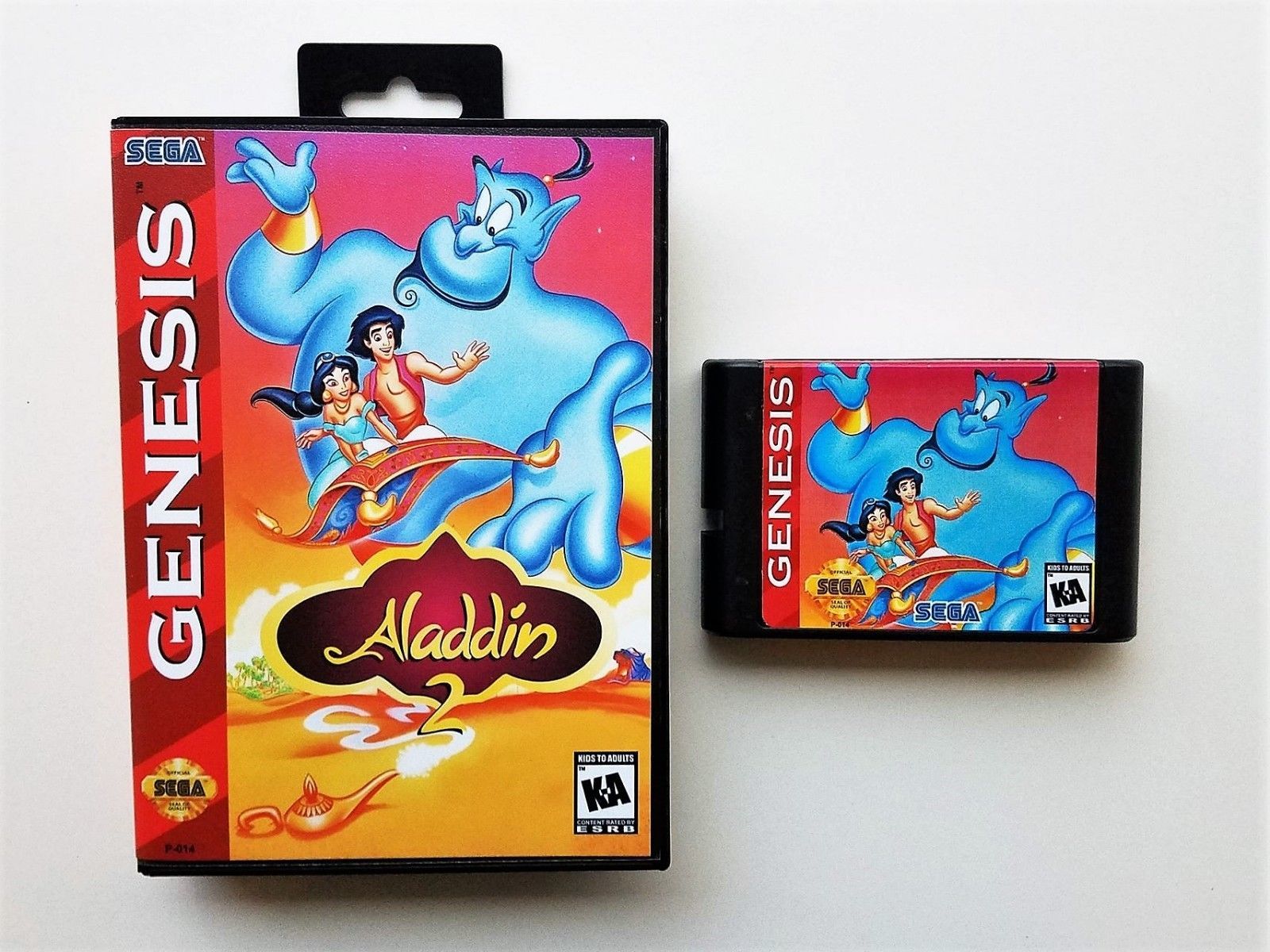 Aladdin snes box - caresany