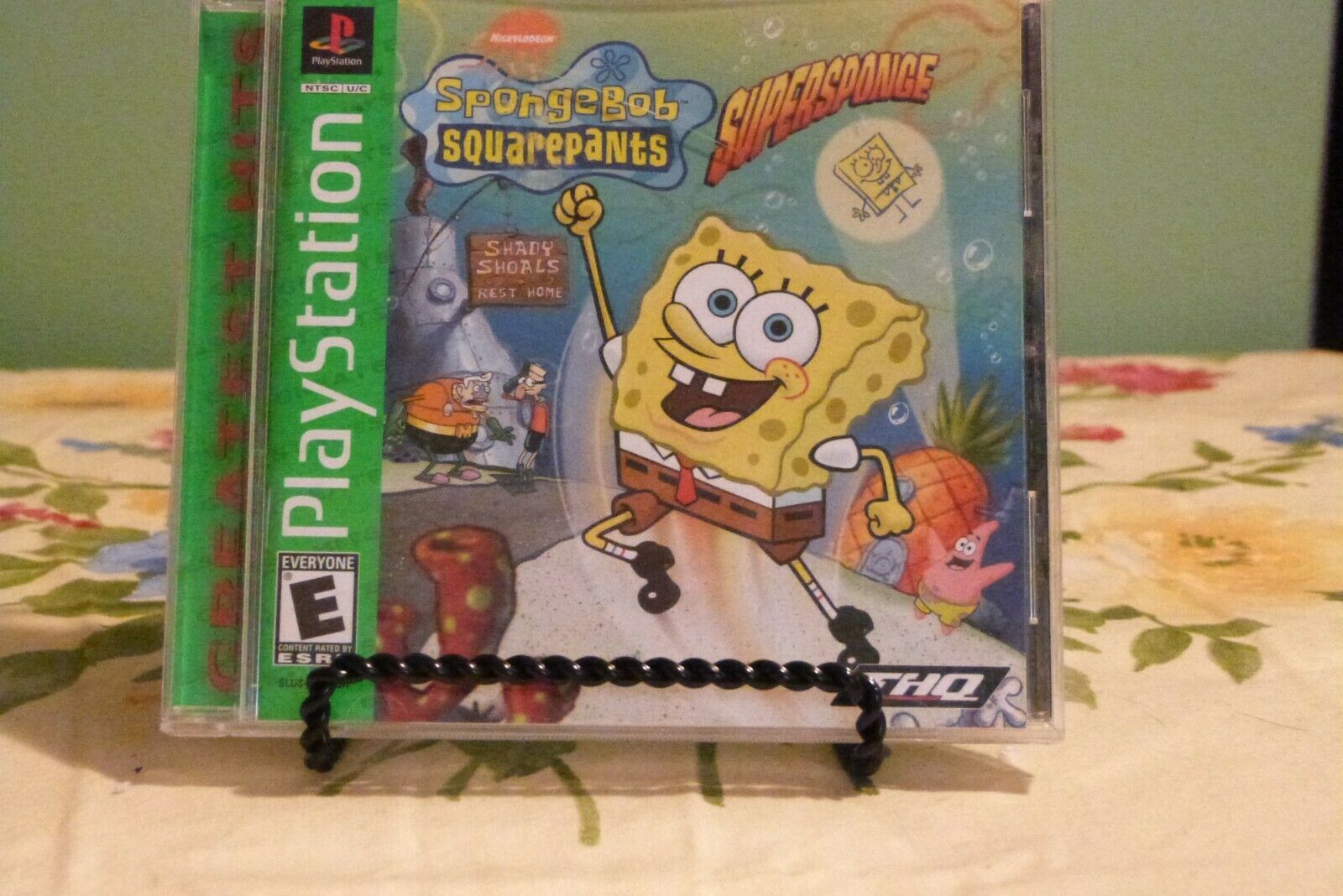 SpongeBob SquarePants SuperSponge (Sony PlayStation 1 PS1, 2001) VG ...