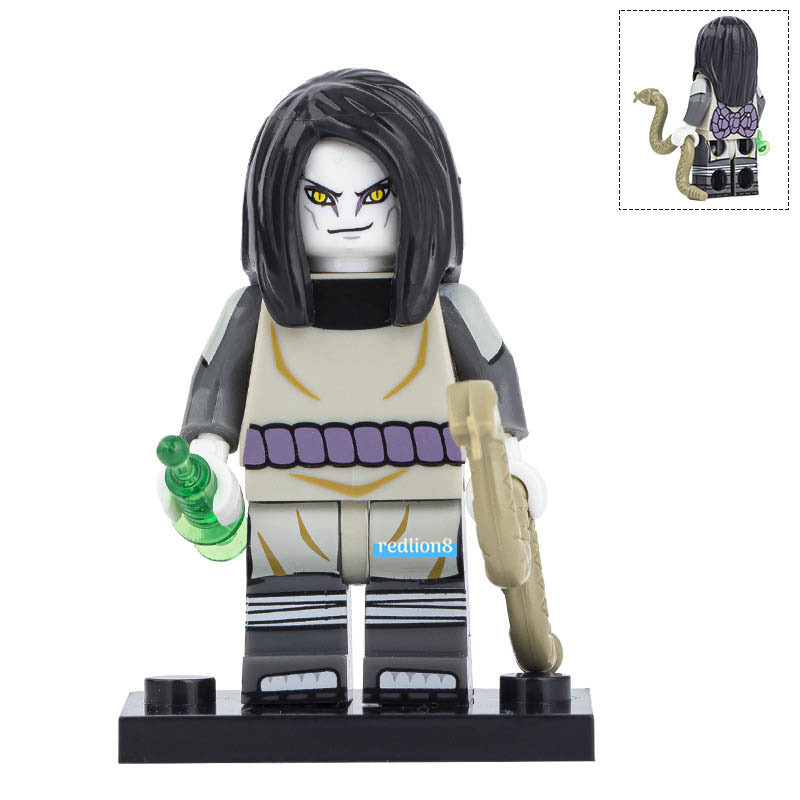 Orochimaru Anime Heroes Naruto Lego Compatible Minifigure Bricks Toys ...