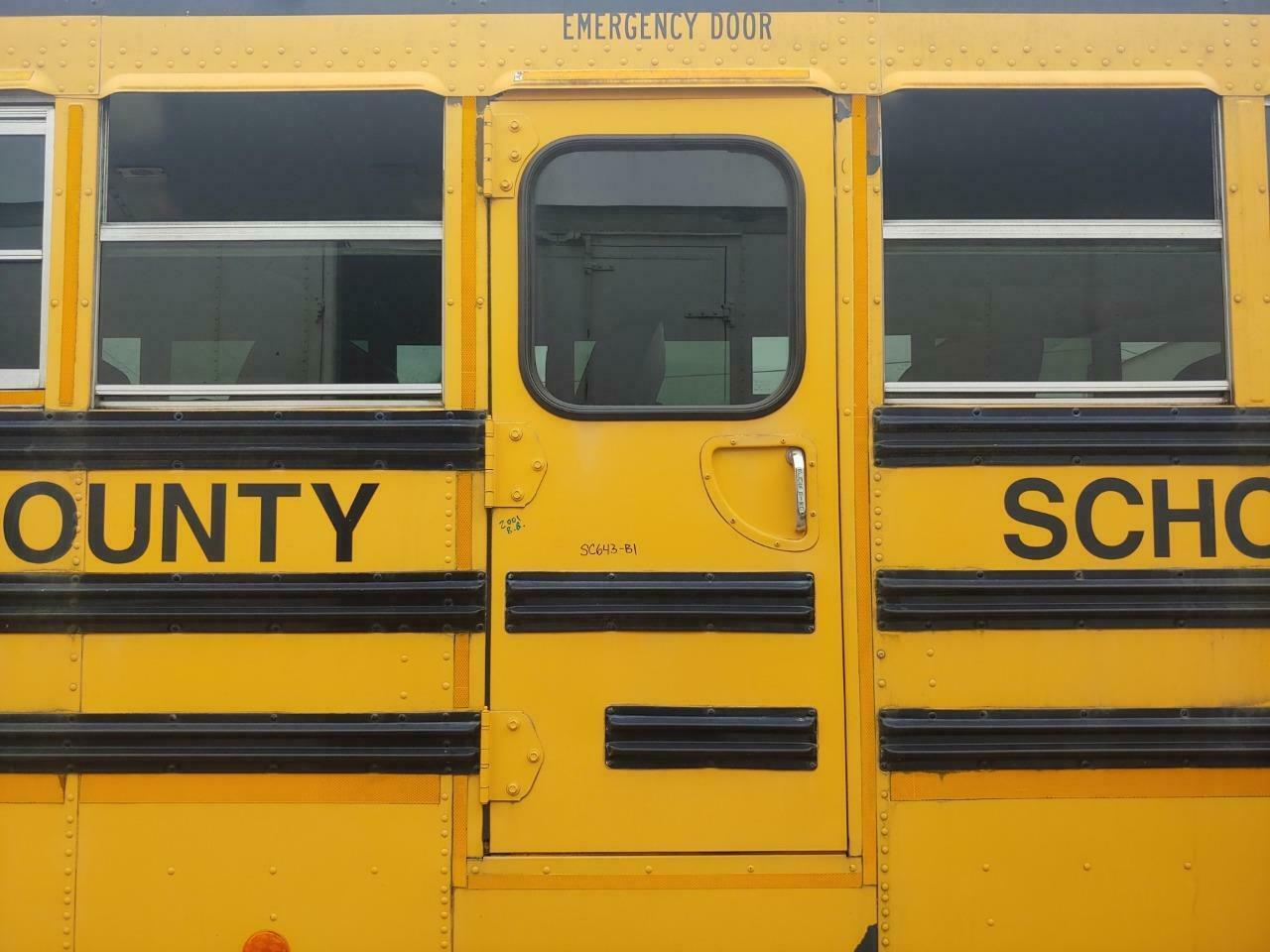 (Used) 2001 Blue Bird School Bus Driver Side Emergency Door - Cab Doors ...
