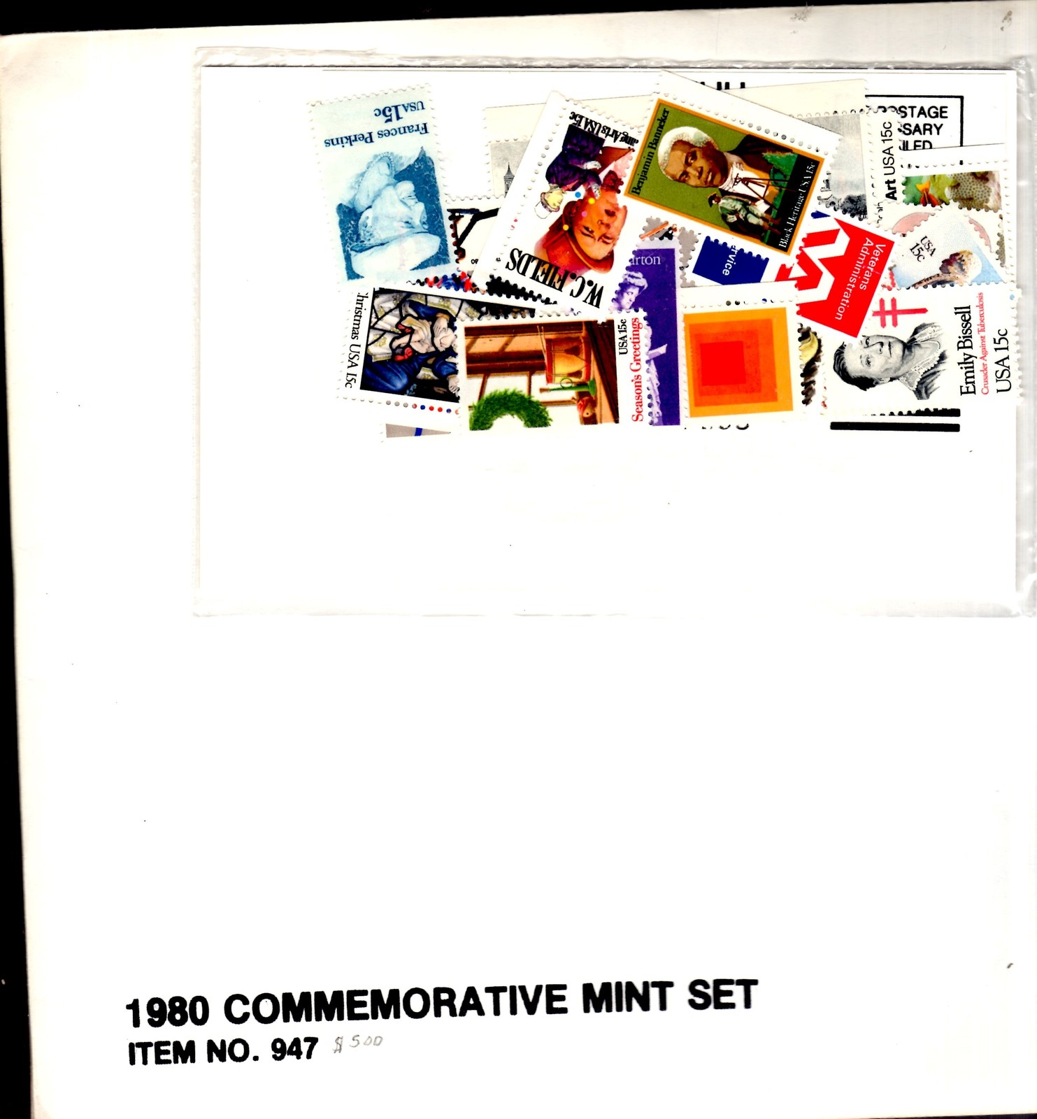 USPS United States Postal Service, Mint Set of Commemorative Stamps ...