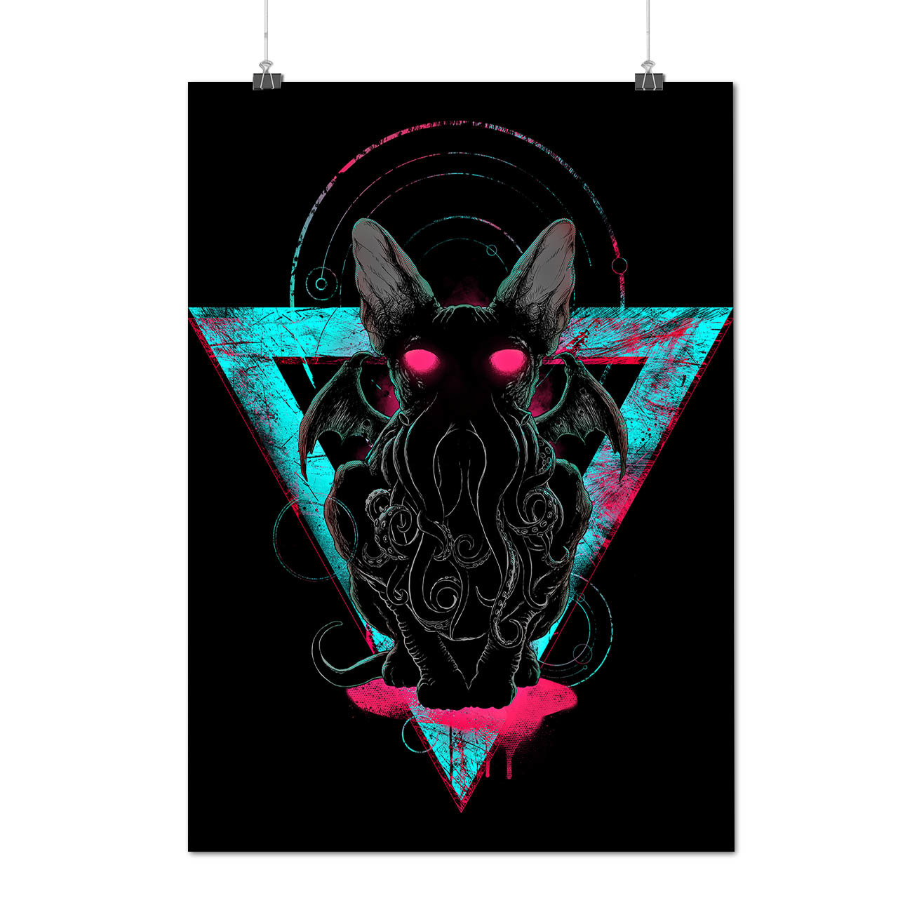 Evil Satan Animal Horror Demon Lair Matte/Glossy Poster A0 A1 A2 A3 A4 ...