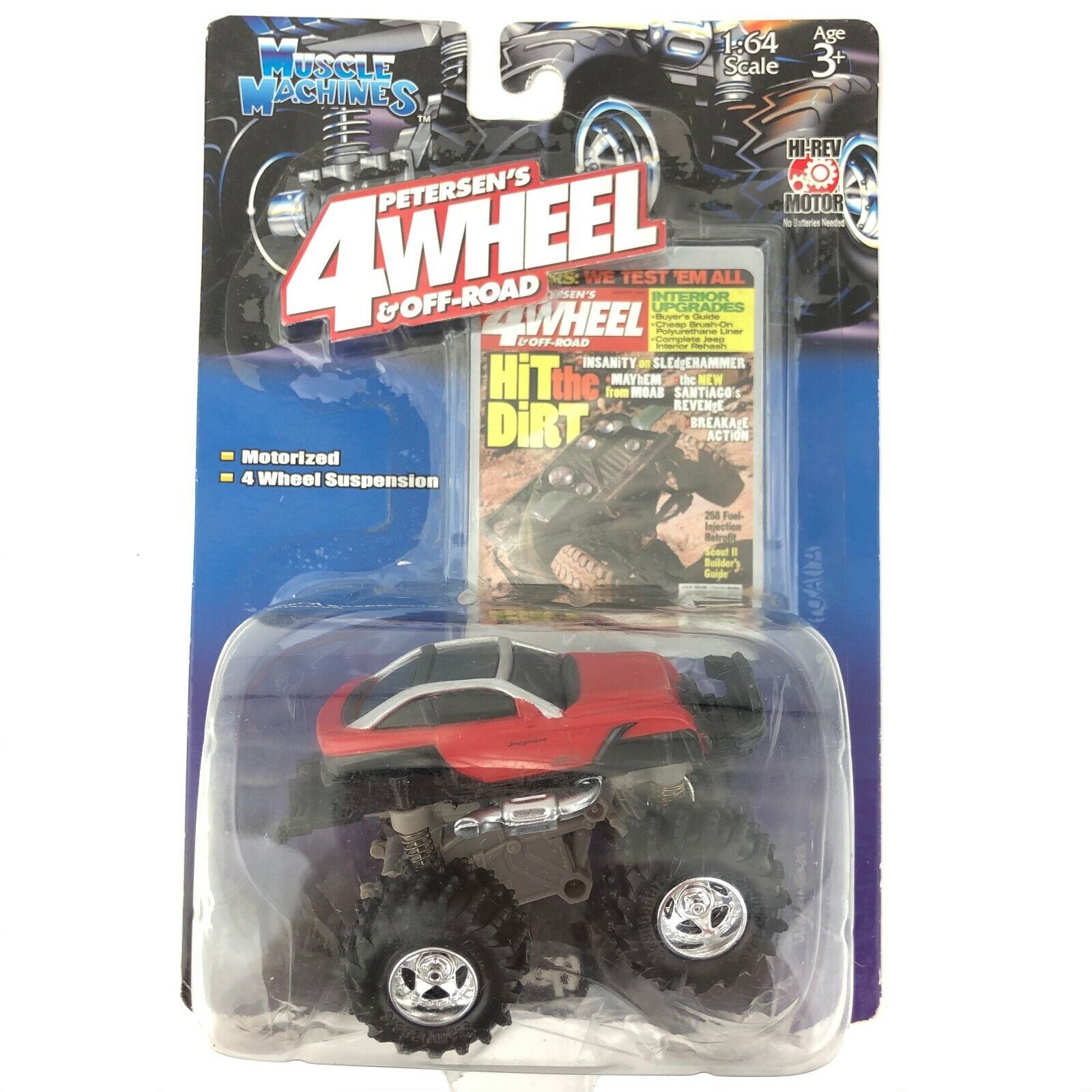 Muscle Machines Hi-Rev Motorized Jeepster Jeep 4x4 Petersens Off-Road 1 ...