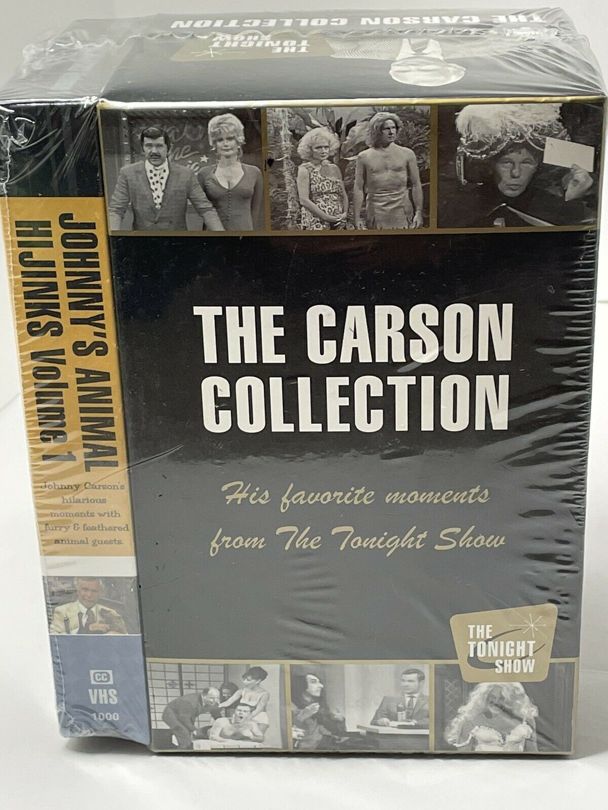THE JOHNNY CARSON COLLECTION - 5-TAPE SET - Johnny's Favorite Moments- VHS Bonus - VHS Tapes