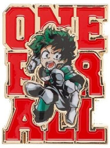 My Hero Academia Anime Deku Izuku Midoriya One For All Metal Enamel Pin ...