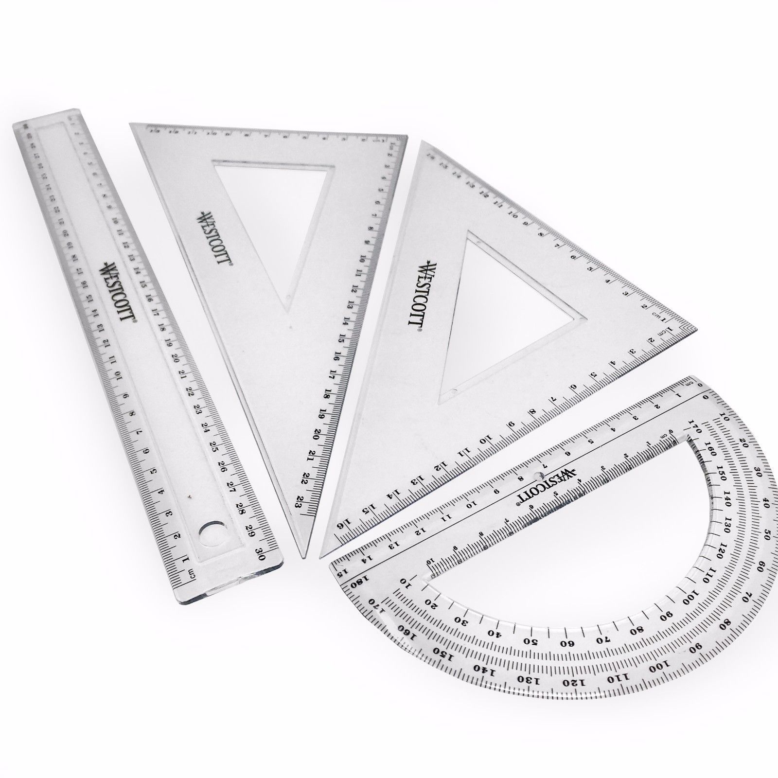 westcott-large-transparent-geometry-set-square-set-30cm-ruler