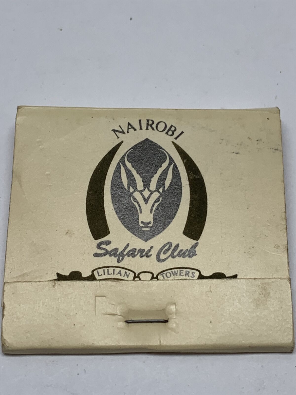 Vintage Matchbook Nairobi Safari Club Lilian Towers Nairobi Kenya ...
