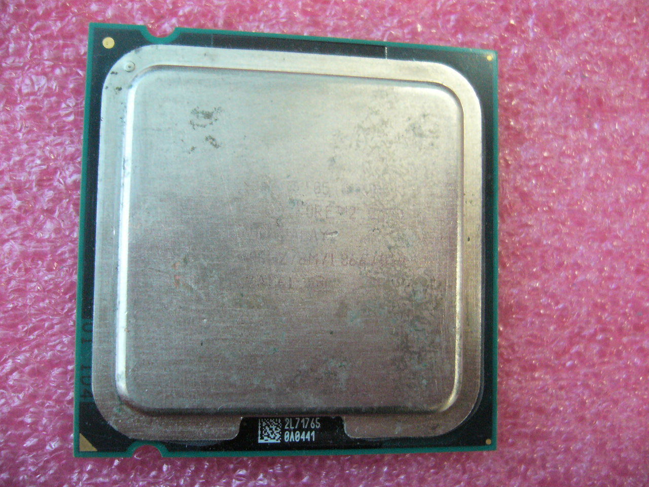 QTY 1x INTEL Core2 Quad Q6600 CPU 2.40GHz/8MB/1066Mhz LGA775 SL9UM ...