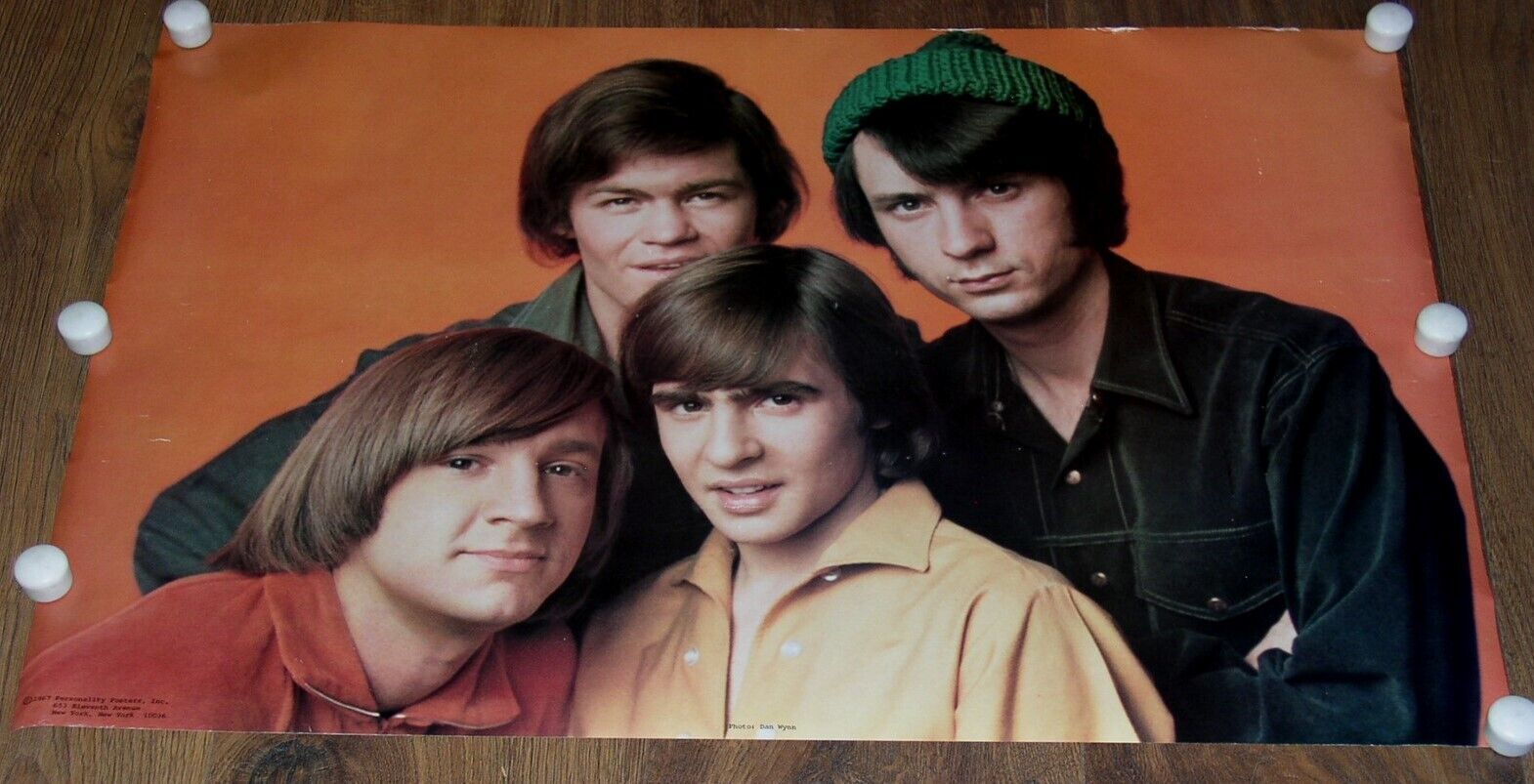 THE MONKEES POSTER VINTAGE 1967 PERSONALITY POSTERS MICHAEL NESMITH - Other