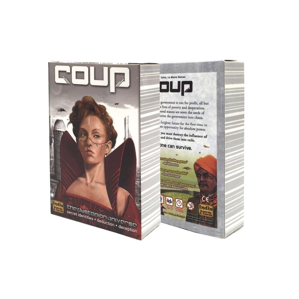 Coup game Full English Version for party family board game cards game ...