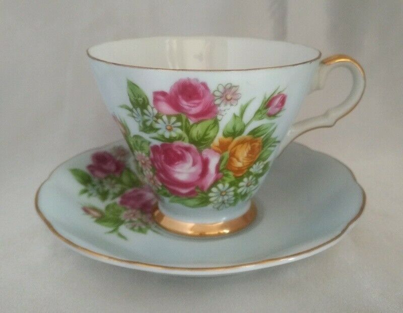 LEFTON CHINA Hand Painted Rose Floral Tea and similar items
