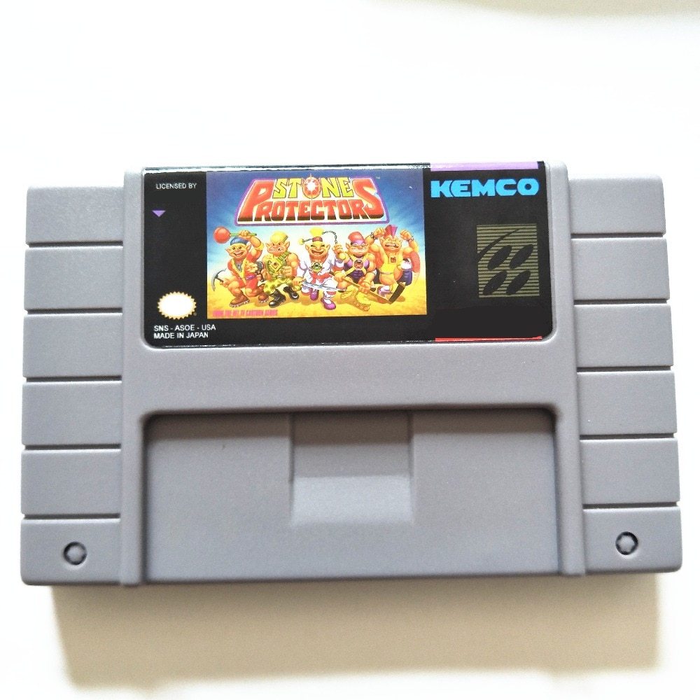Stone Protectors Super Nintendo 16 Bit SNES NTSC Cartridge Card US ...