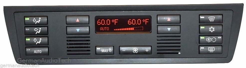 BMW E53 X5 DIGITAL CLIMATE CONTROL AC HEATER UNIT 2000-2006 18PIN ...