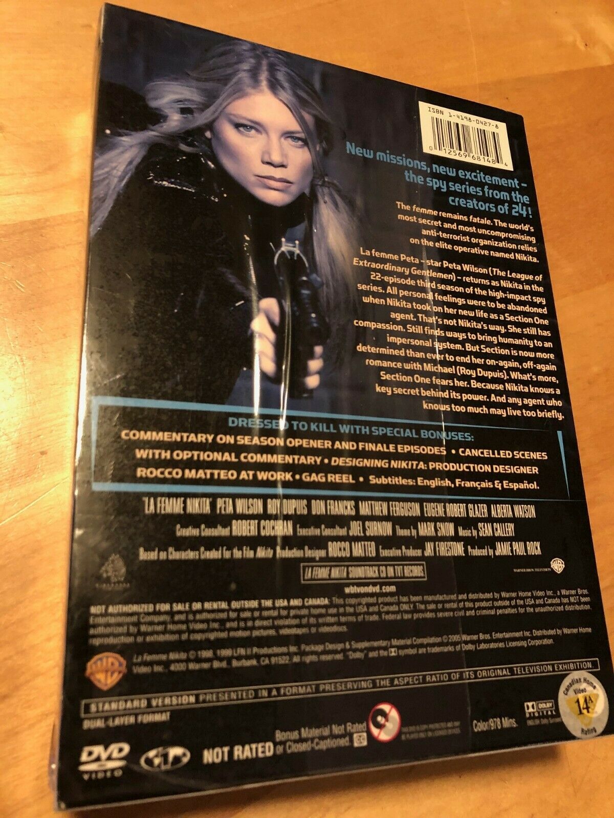 LA FEMME NIKITA The Complete Third Season 3 - DVD SET BRAND NEW FACTORY ... LA FEMME NIKITA The Complete Third Season 3 - DVD SET BRAND NEW FACTORY ...