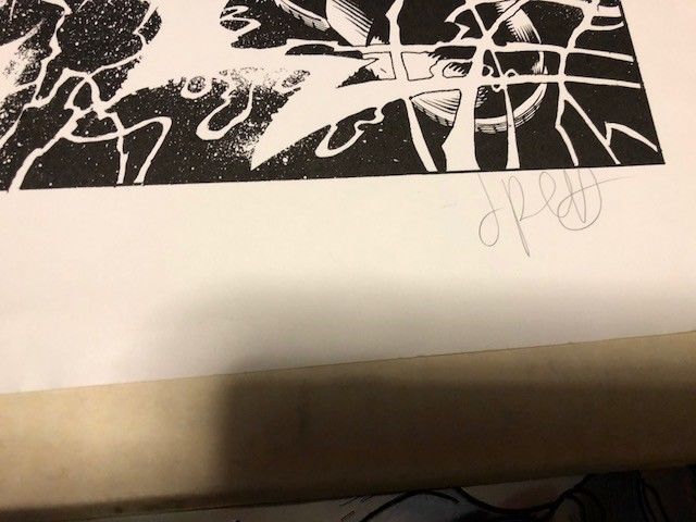 JOE QUESADA & JIMMY PALMIOTTI HAND SIGNED 15x10 Rare 19 x 14 499 of ...