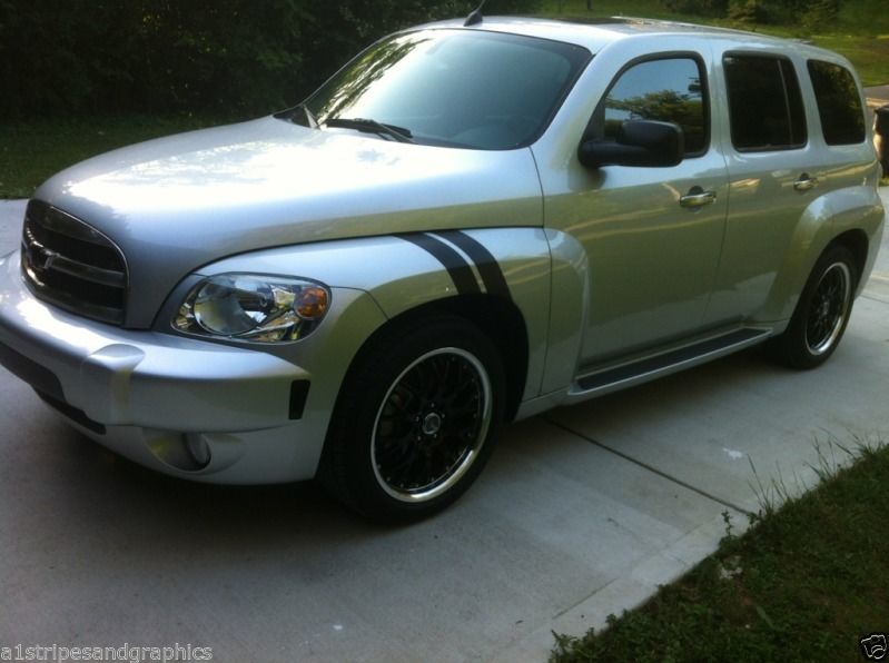 Chevy HHR Fender Hash Mark Stripe Stripes PAIR LT SS LS Grand Sport ...