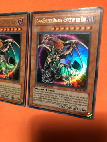 Chaos Emperor Dragon - Envoy of the End TLM-ENSE2 Ultra Rare Limited Ed ...