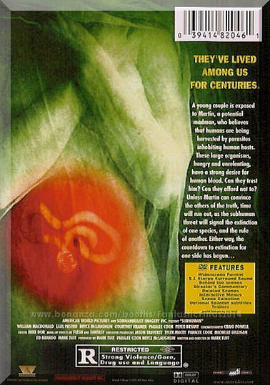 DVD - SubHuman (2005) *Paralee Cook / William Macdonald / Sci-Fi ...