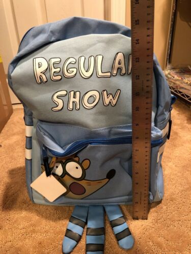 Regular Show Mordecai & Rigby Hooded Backpack - Other