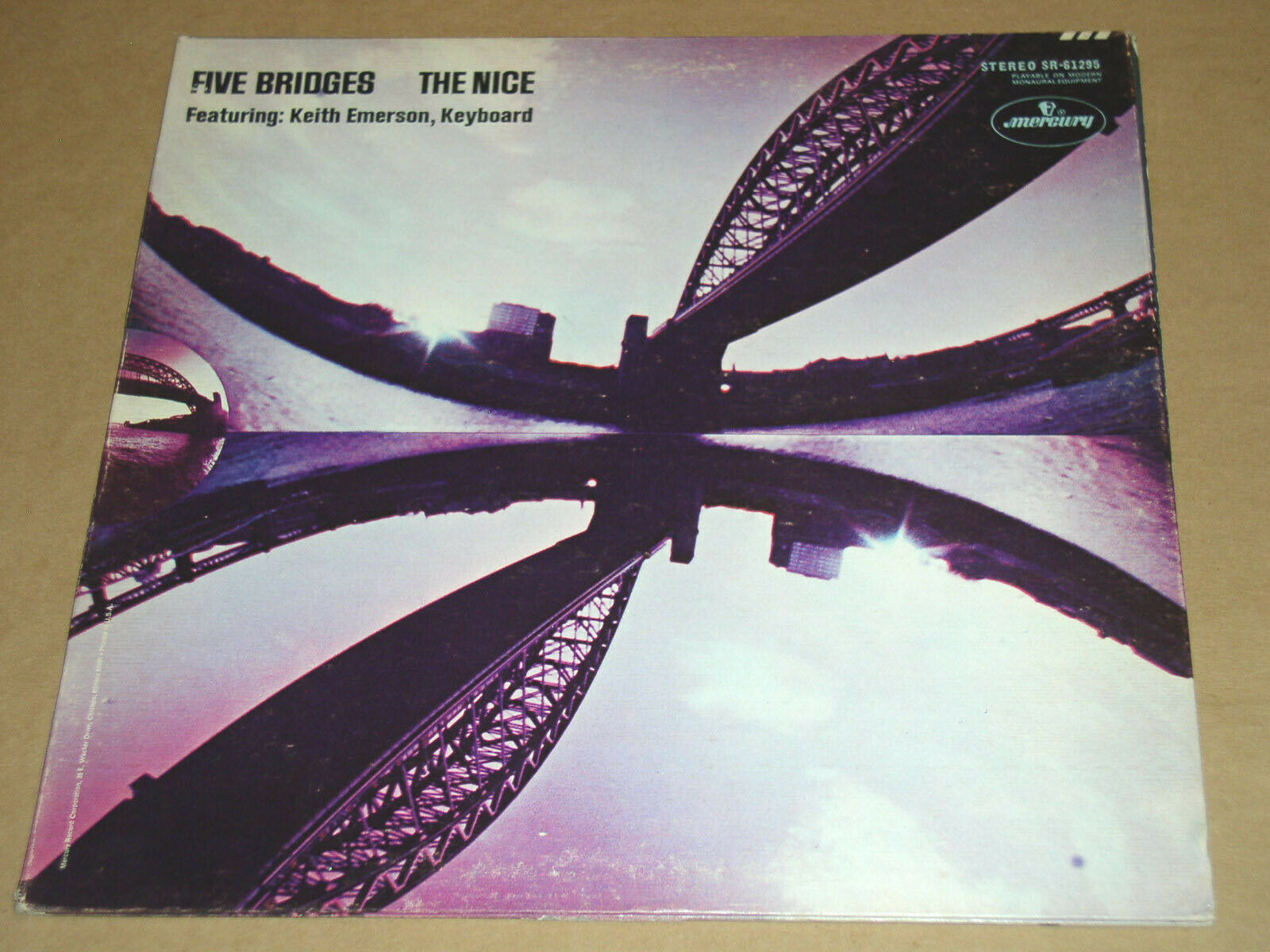The Nice Five Bridges Vinyl Record Album Vintage Mercury Label - Vinyl ...