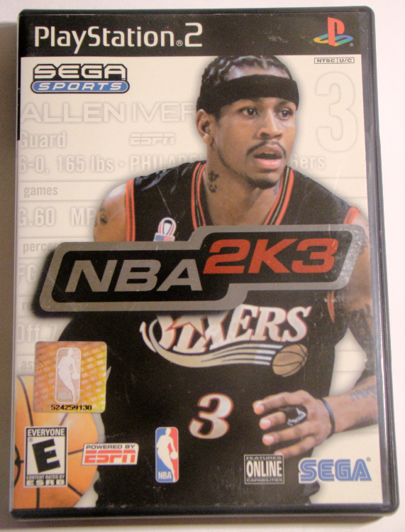 Playstation 2 - NBA 2K3 (Complete with Manual) - Video Games