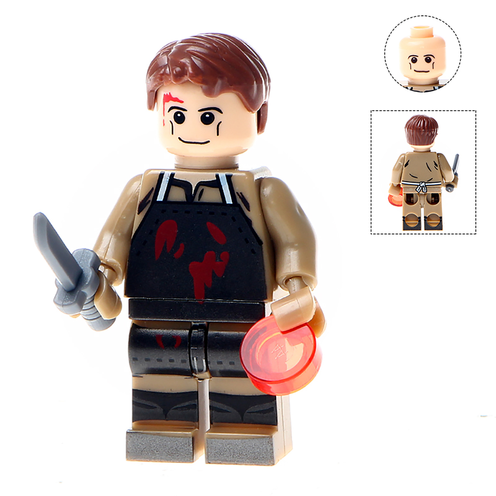 Dexter Morgan Minifigures Custom Minifig Toy Building Block Brick ...