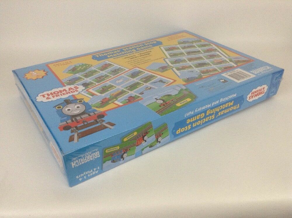 Thomas and Friends Station Stop Matching Game 3 - 1 Memory Matching New ...
