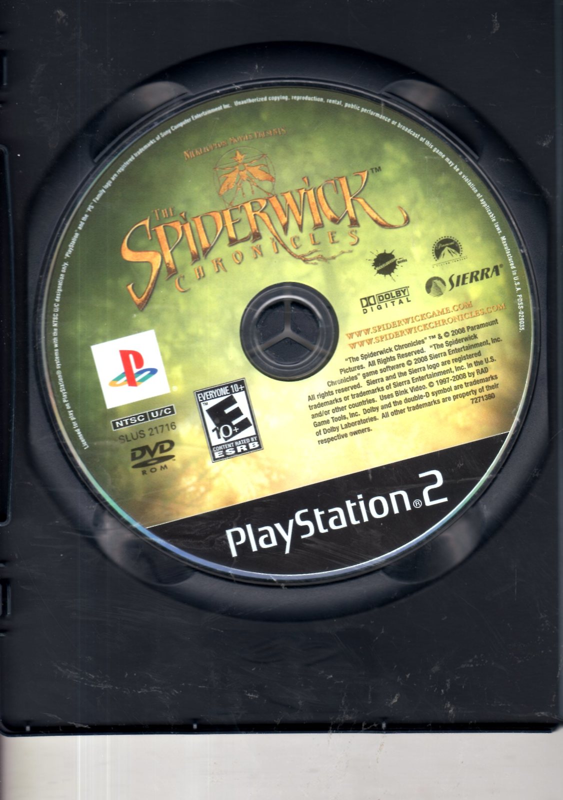 The Spiderwick Chronicles - PlayStation 2 - Video Games