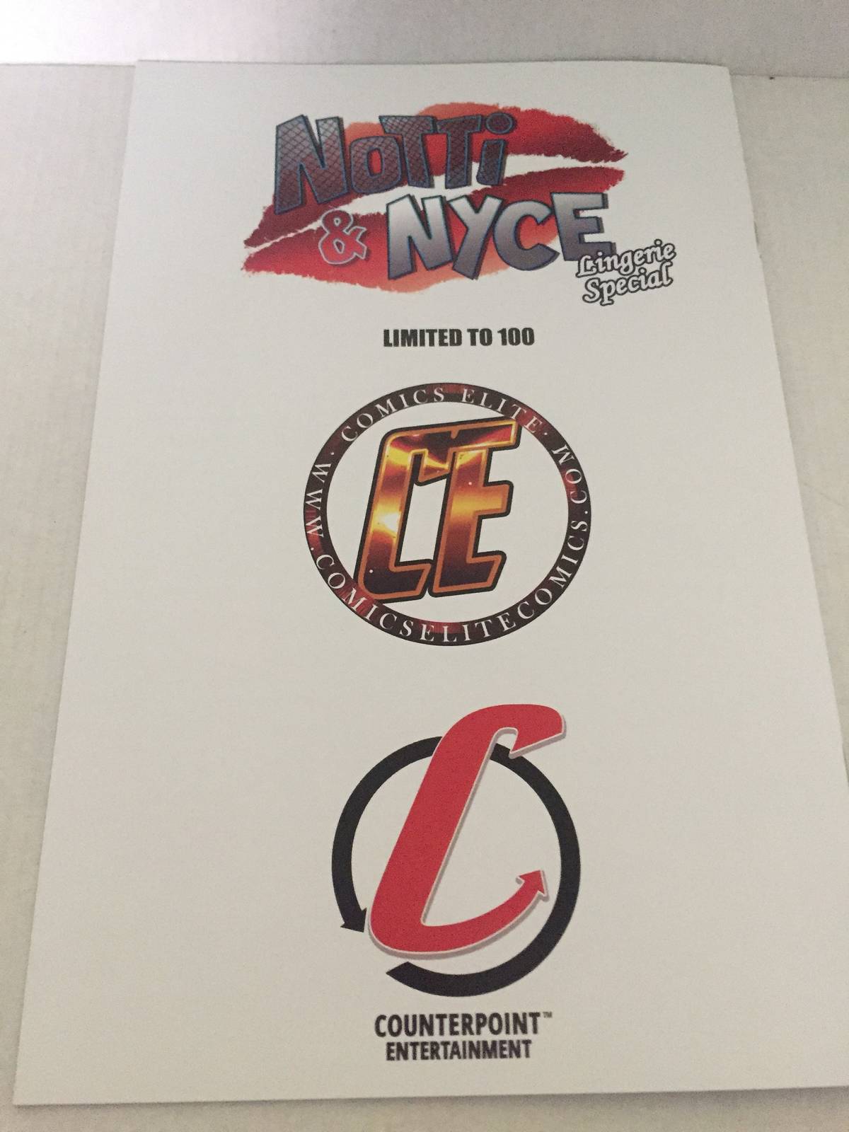 2022 Counterpoint Entertainment Notti & Nyce Lingerie Special Elias ...