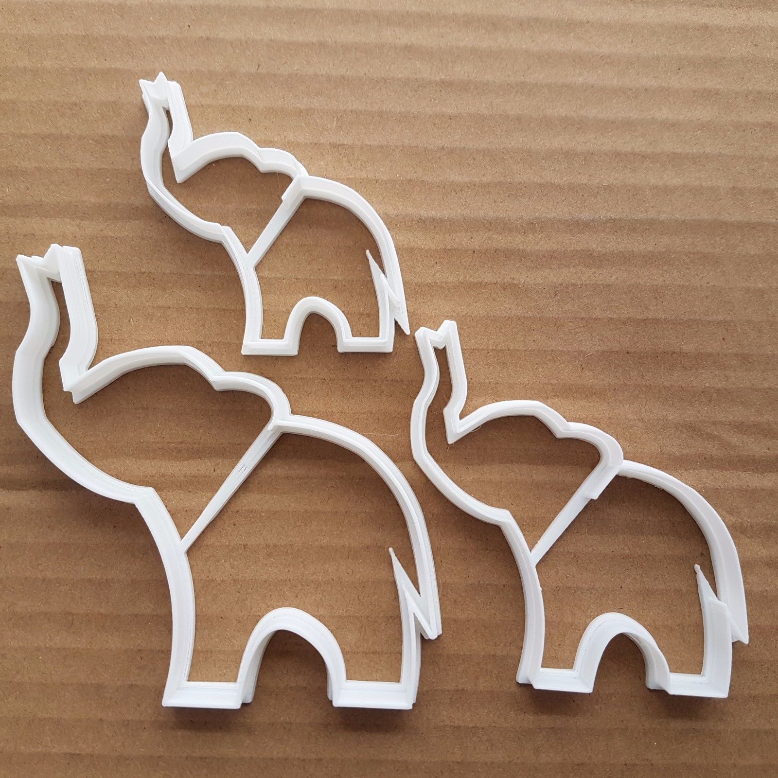 Elephant African Mammal Shape Cookie Cutter Animal Biscuit Pastry ...