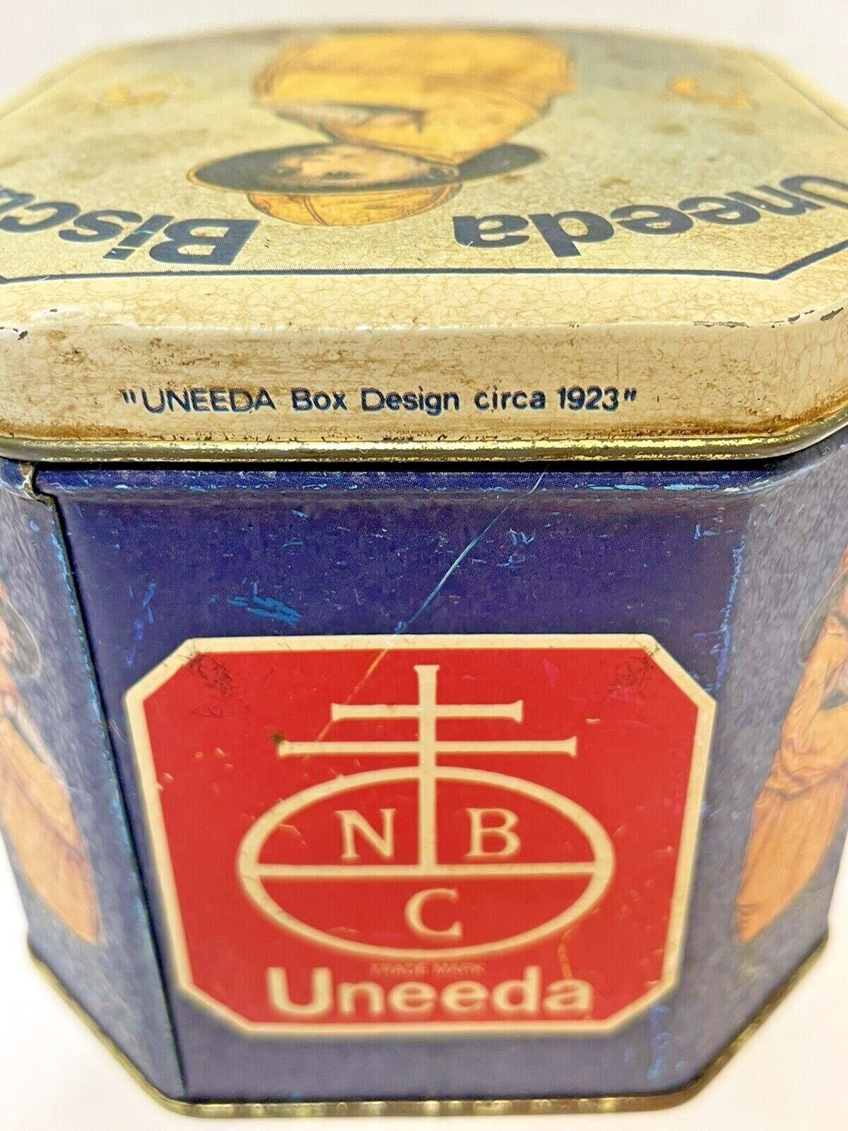 Vintage Nabisco Uneeda Biscuit Tin Replica Design circa 1923 by Bristol ...