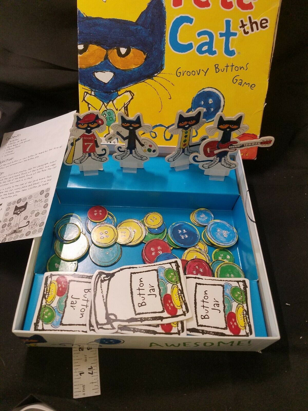 Pete the Cat Groovy Buttons Board Game Ages 3-up - Contemporary Manufacture